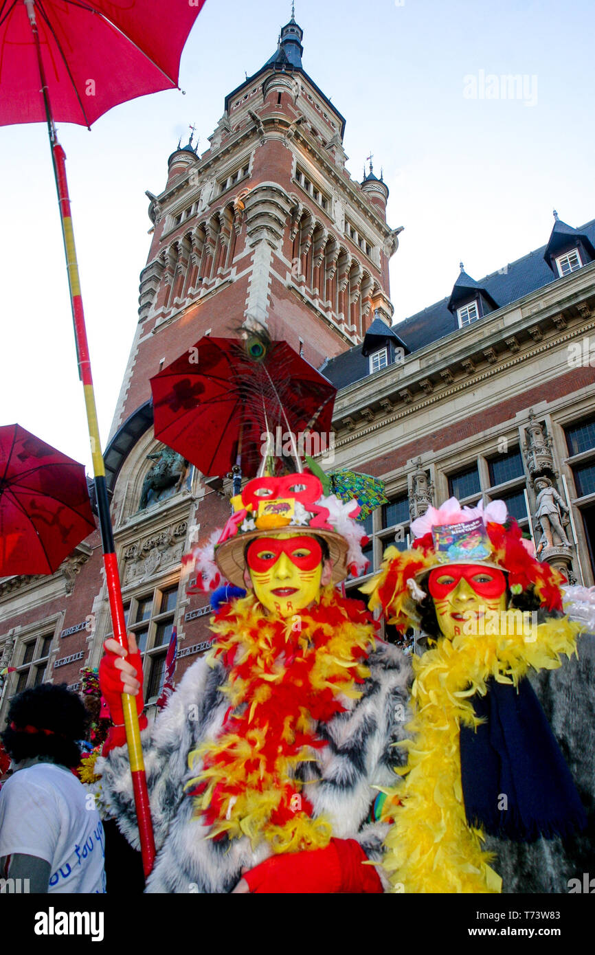 Carnival of Dunkirk, herrings launch, Dunkirk, Nord, France Stock Photo ...