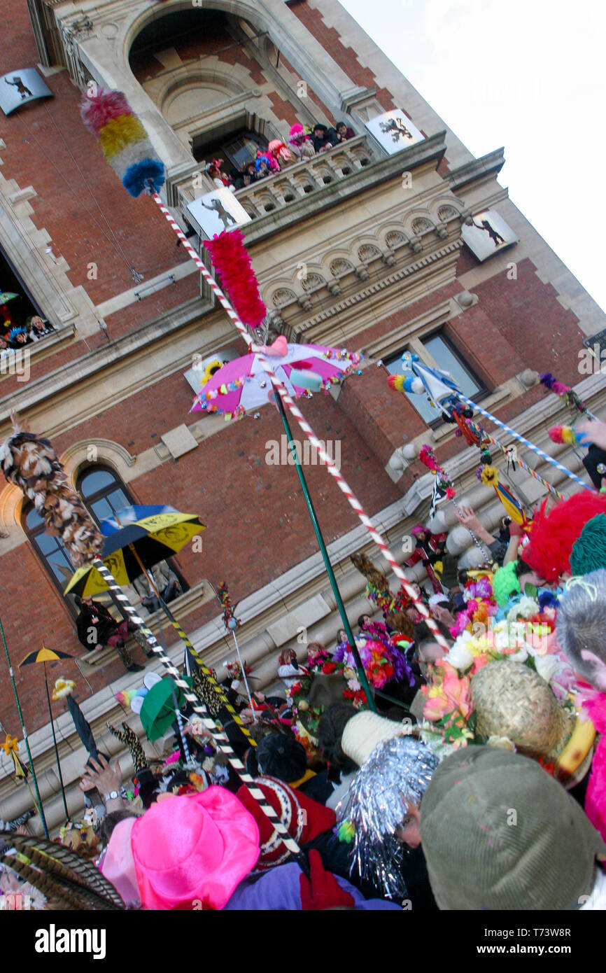 Carnival of Dunkirk, herrings launch, Dunkirk, Nord, France Stock Photo ...