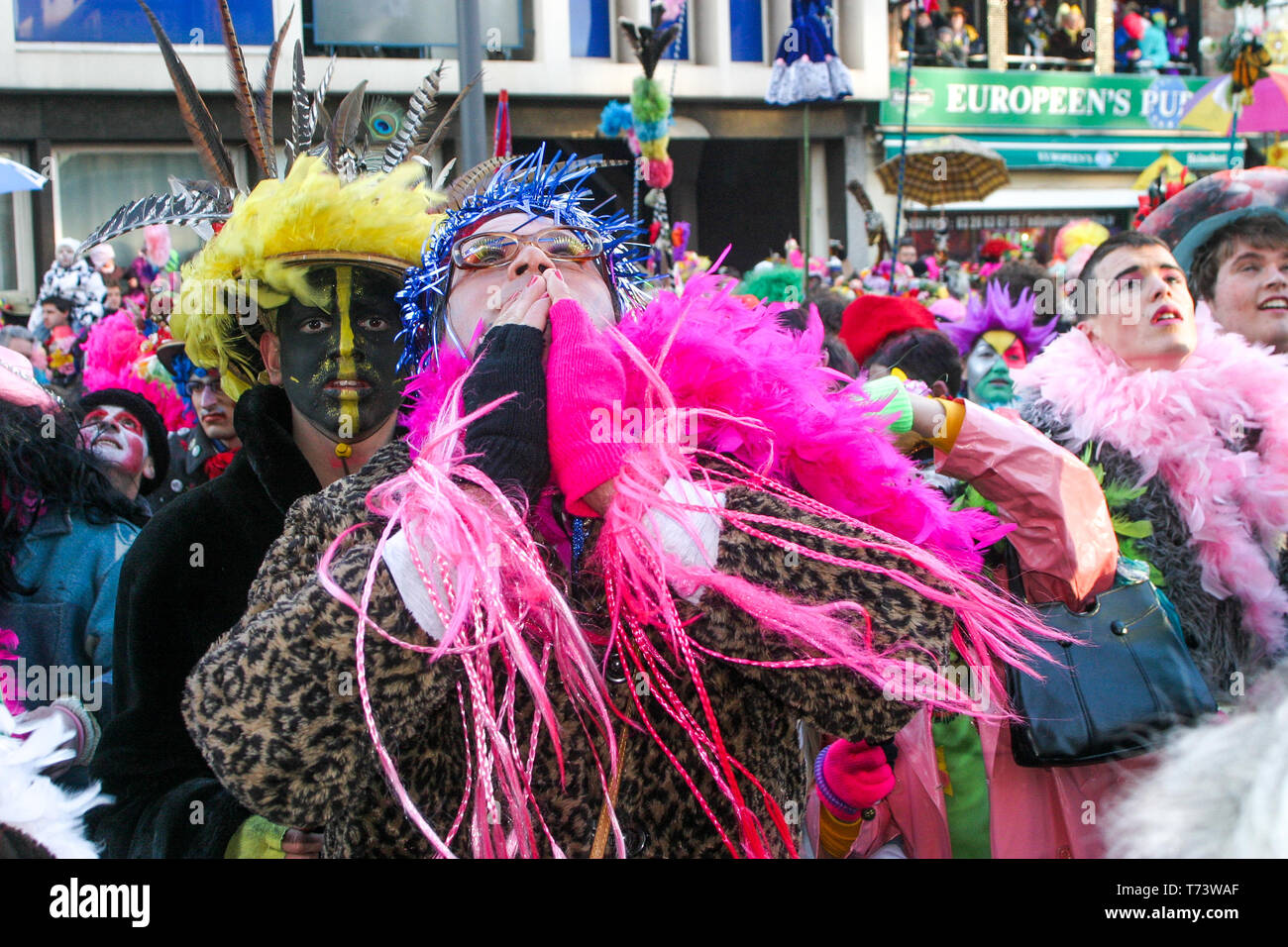 Carnival of Dunkirk, herrings launch, Dunkirk, Nord, France Stock Photo ...