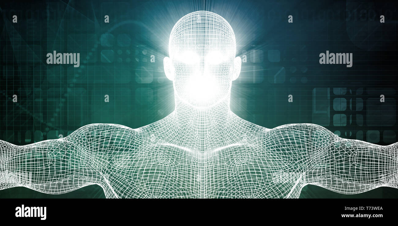 Systems Development with New Technology as Art Stock Photo - Alamy