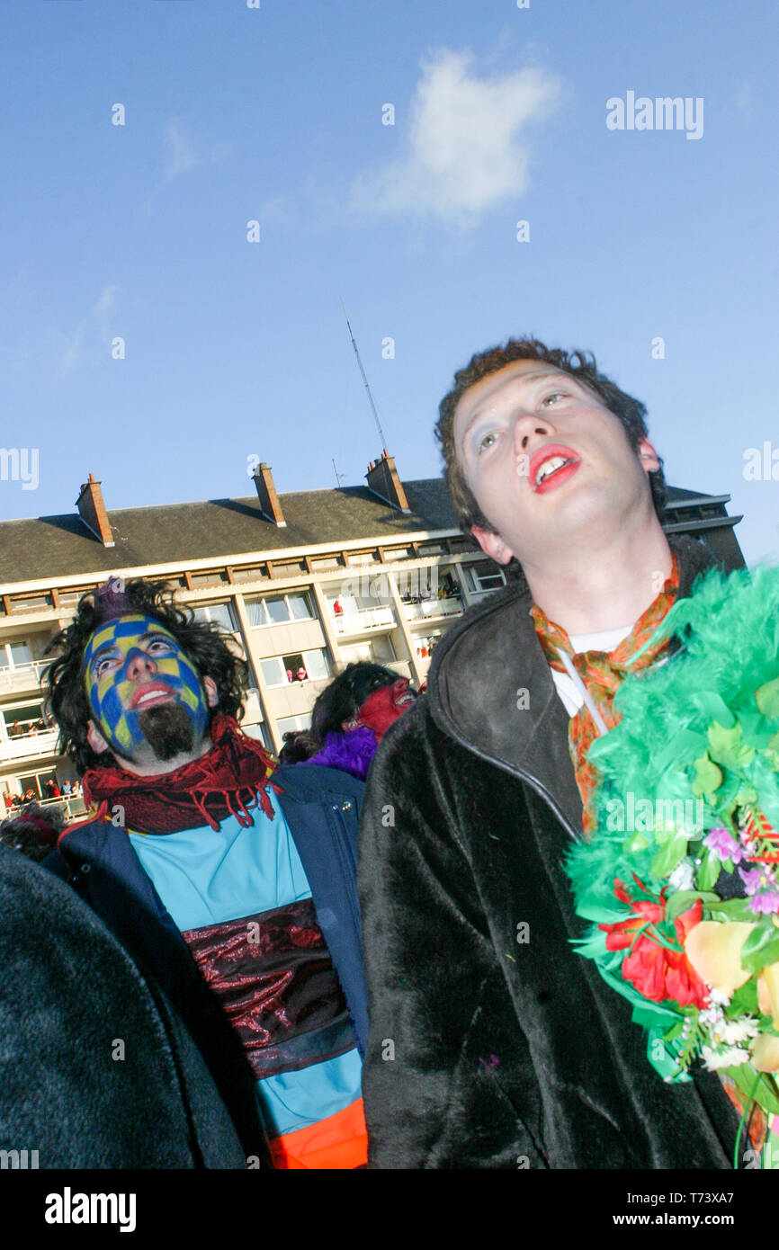Carnival of Dunkirk, herrings launch, Dunkirk, Nord, France Stock Photo ...