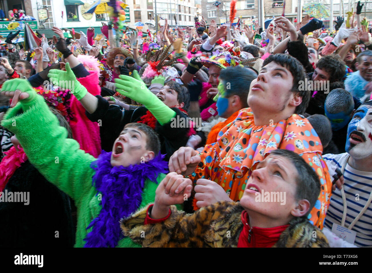 Carnival of Dunkirk, herrings launch, Dunkirk, Nord, France Stock Photo ...