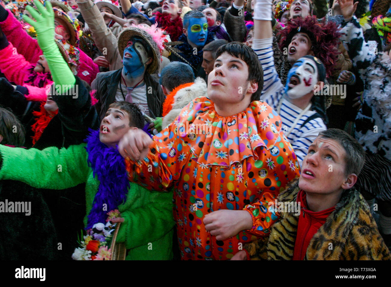 Carnival of Dunkirk, herrings launch, Dunkirk, Nord, France Stock Photo ...