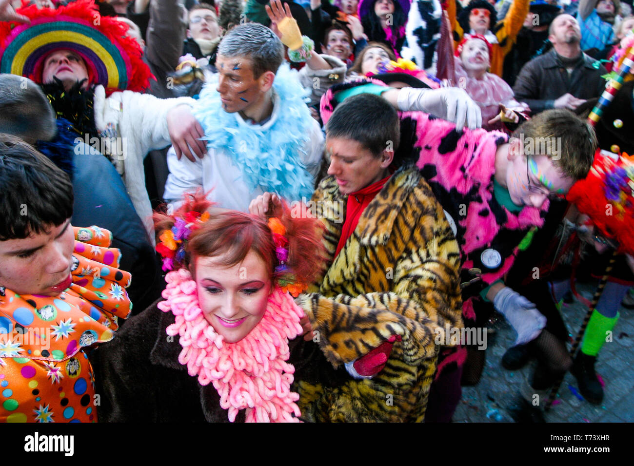 Carnival of Dunkirk, herrings launch, Dunkirk, Nord, France Stock Photo ...