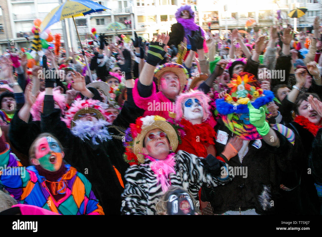 Carnival of Dunkirk, herrings launch, Dunkirk, Nord, France Stock Photo ...
