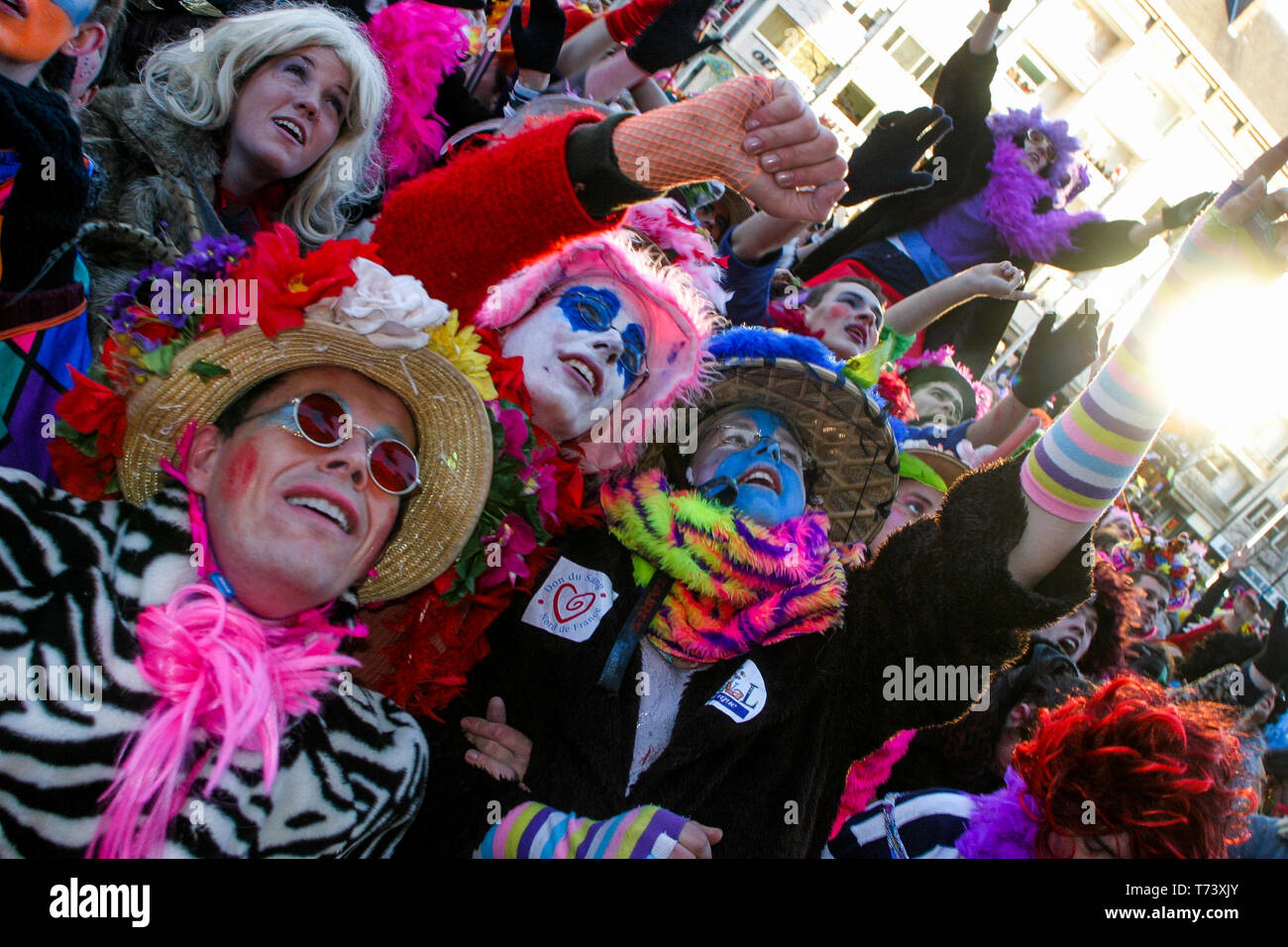 Carnival of Dunkirk, herrings launch, Dunkirk, Nord, France Stock Photo ...