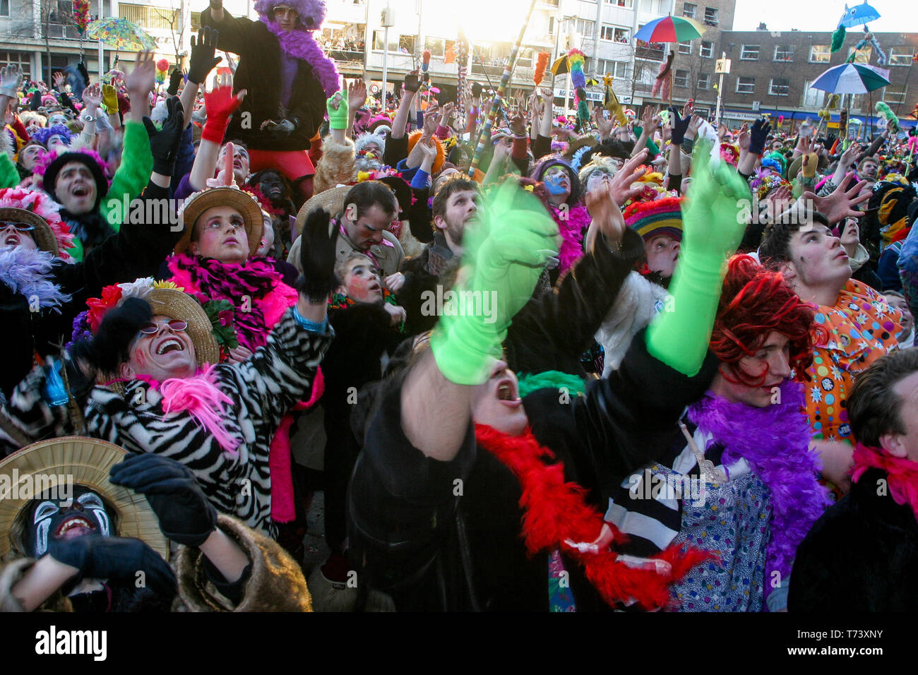 Carnival of Dunkirk, herrings launch, Dunkirk, Nord, France Stock Photo ...