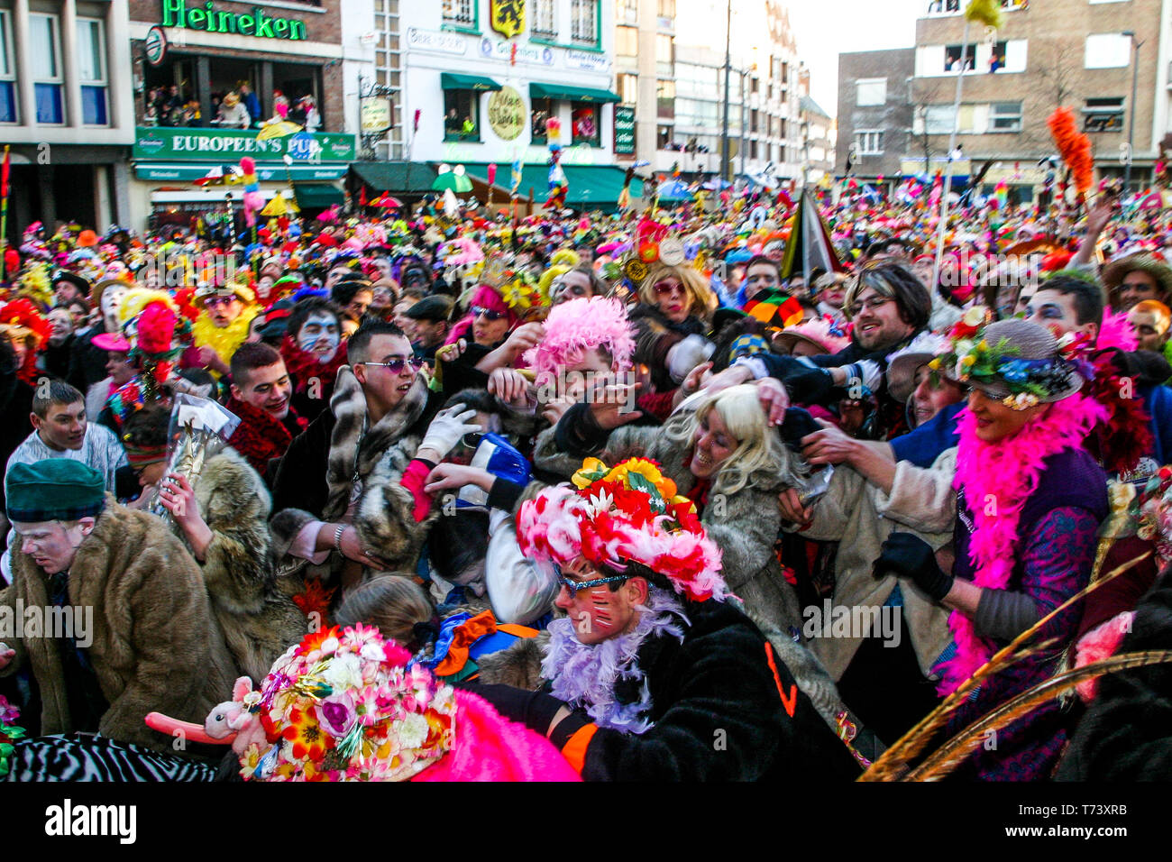 Carnival of Dunkirk, herrings launch, Dunkirk, Nord, France Stock Photo ...