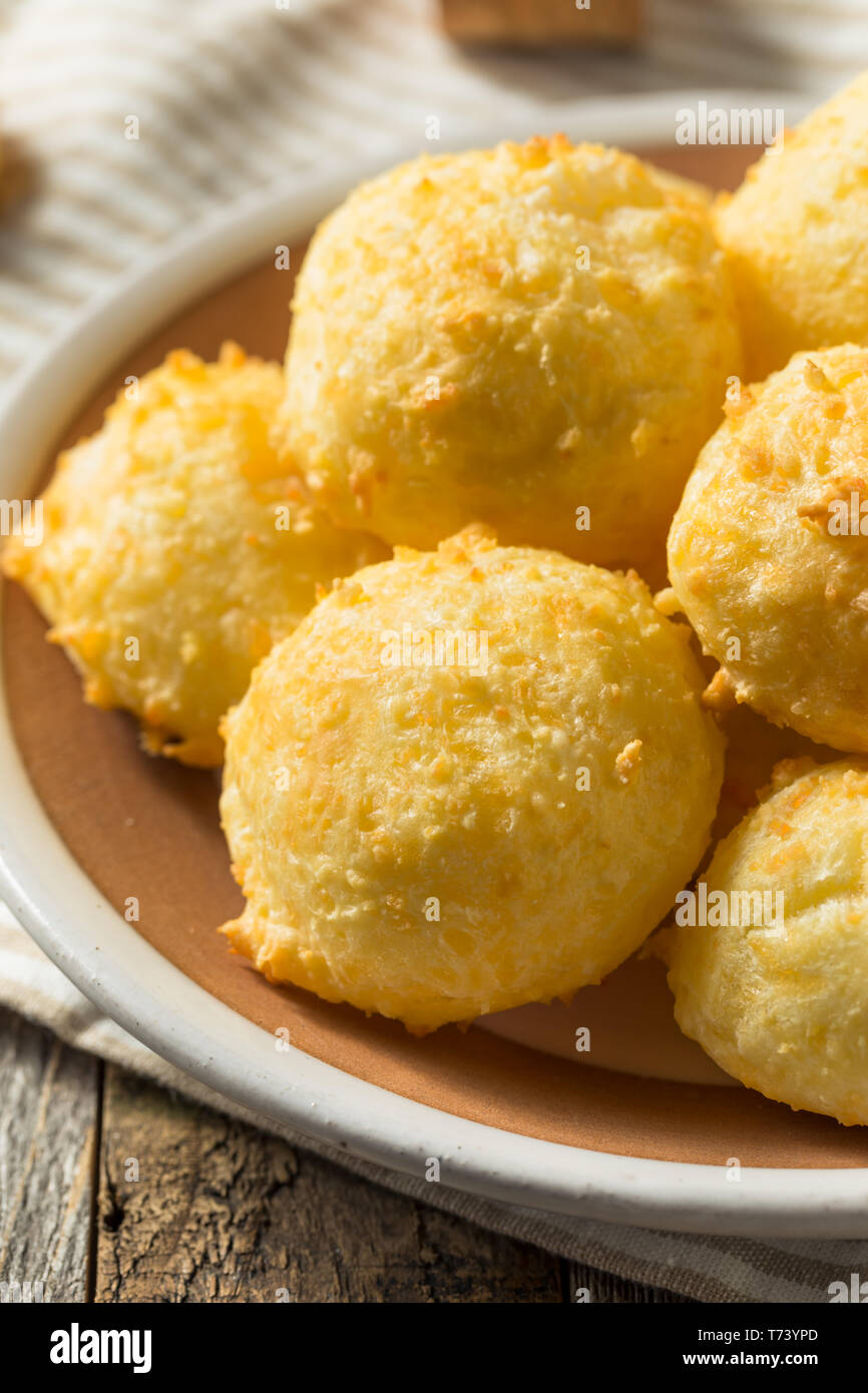 Homemade Brazilian Pao De Queijo Cheese Bread Stock Photo - Alamy