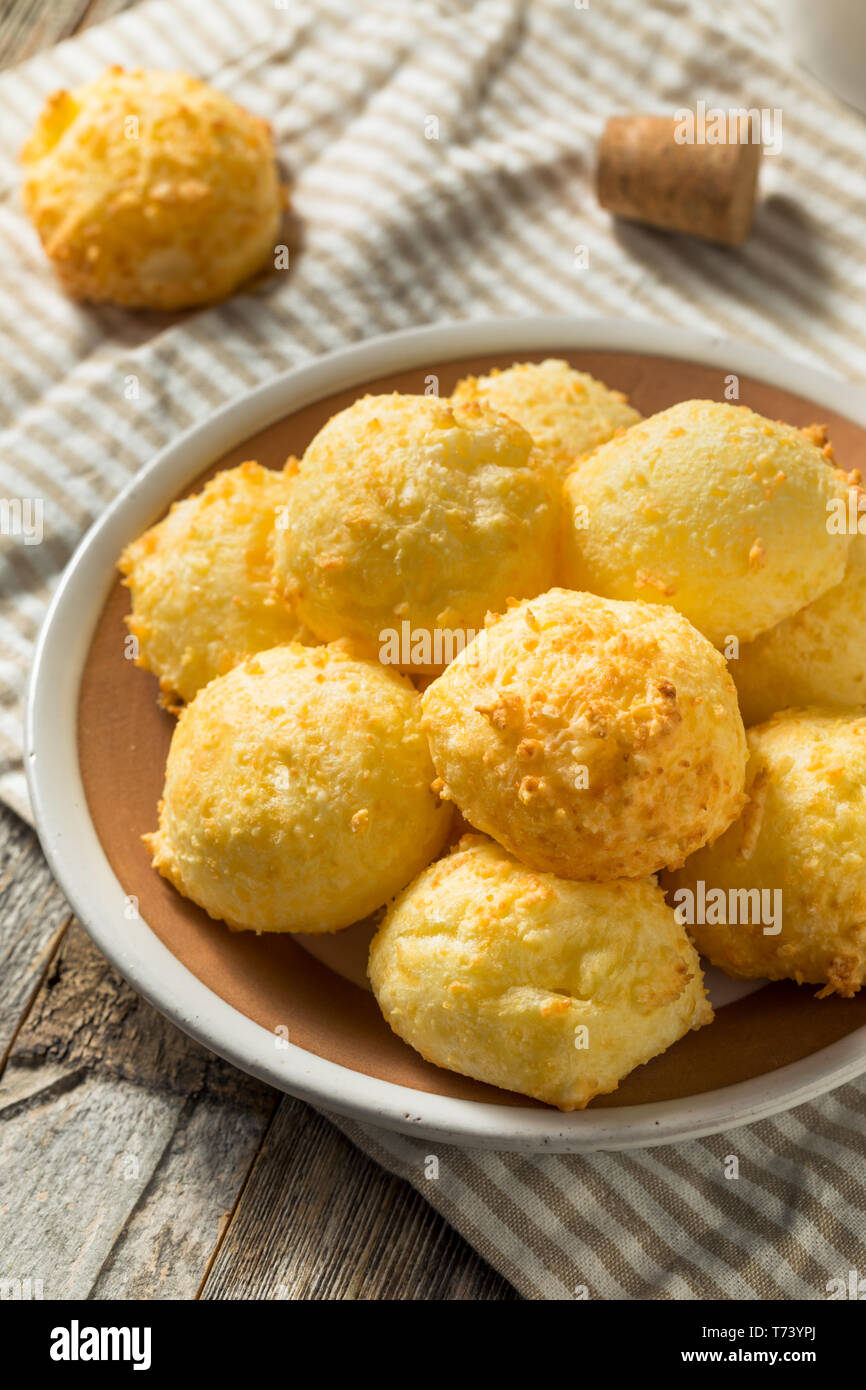 Homemade Brazilian Pao De Queijo Cheese Bread Stock Photo - Alamy