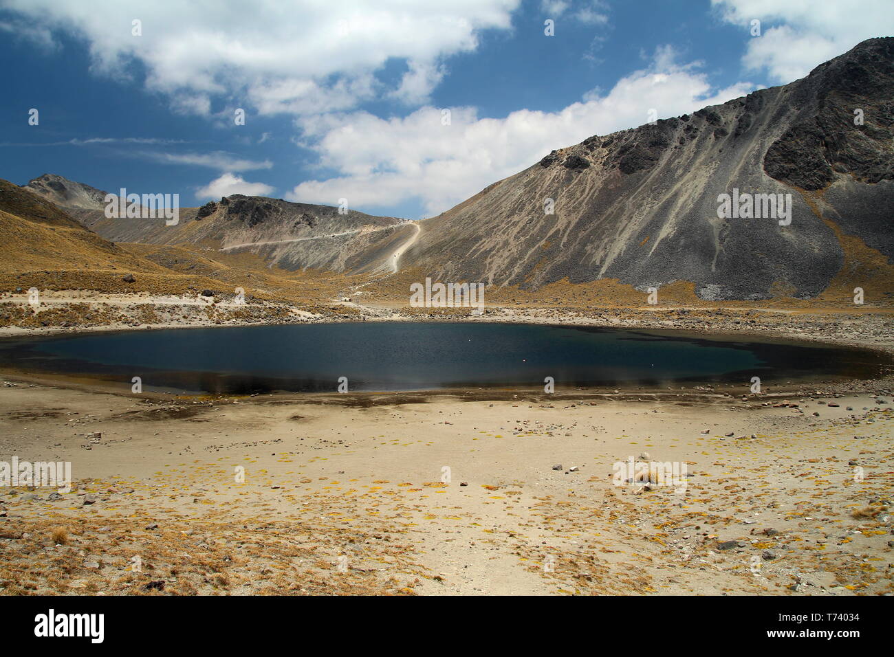 Nevado de Toluca national park. Stratovolcano in central Mexico ...