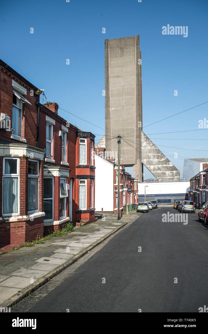 Ventilation shaft in residential area Stock Photo - Alamy
