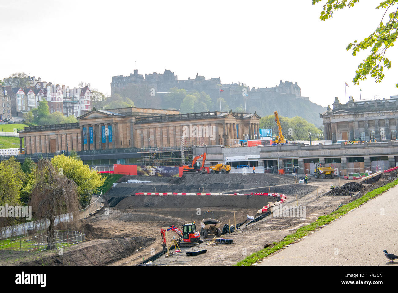 Preview for National Galleries development Stock Photo - Alamy