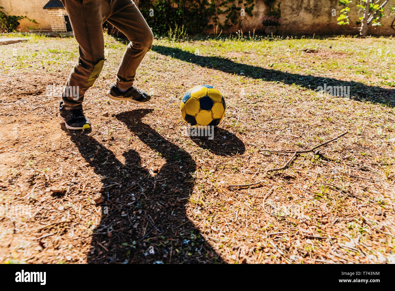 Children playing soccer spain hi-res stock photography and images - Alamy