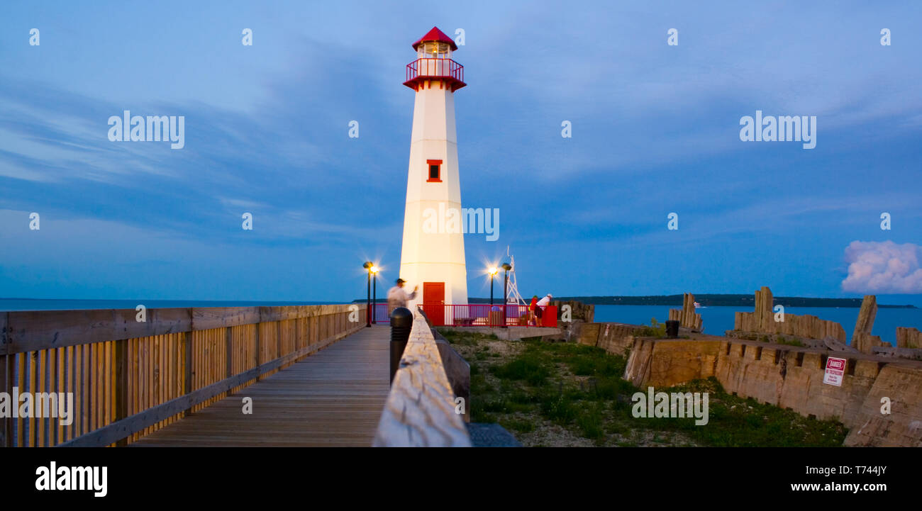 Upper peninsula lighthouses hi-res stock photography and images - Alamy