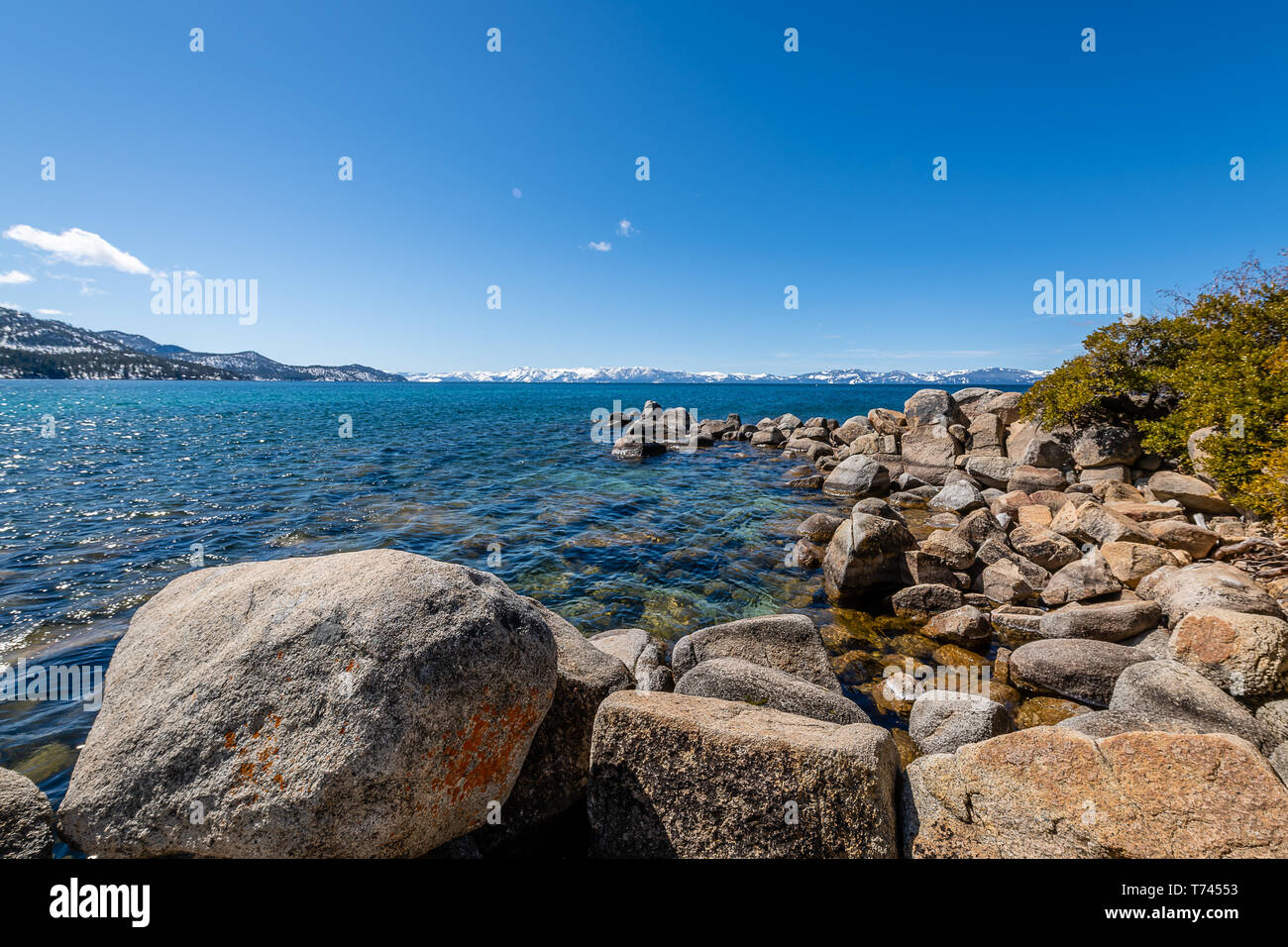 Sand harbor state park at lake tahoe hi-res stock photography and ...