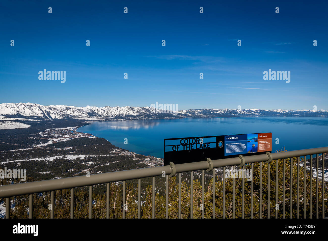 Lake tahoe aerial hi-res stock photography and images - Alamy