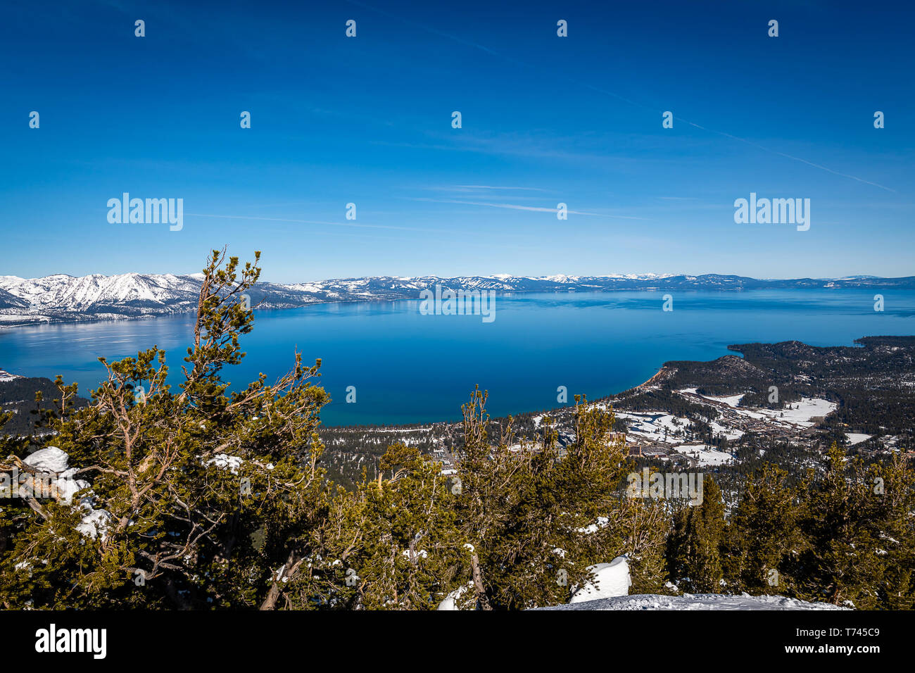 Lake tahoe aerial hi-res stock photography and images - Alamy