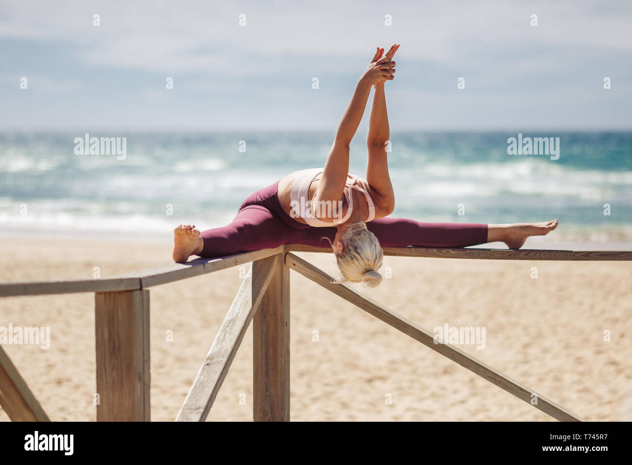 Yoga Pose Legs High Resolution Stock Photography and Images - Alamy