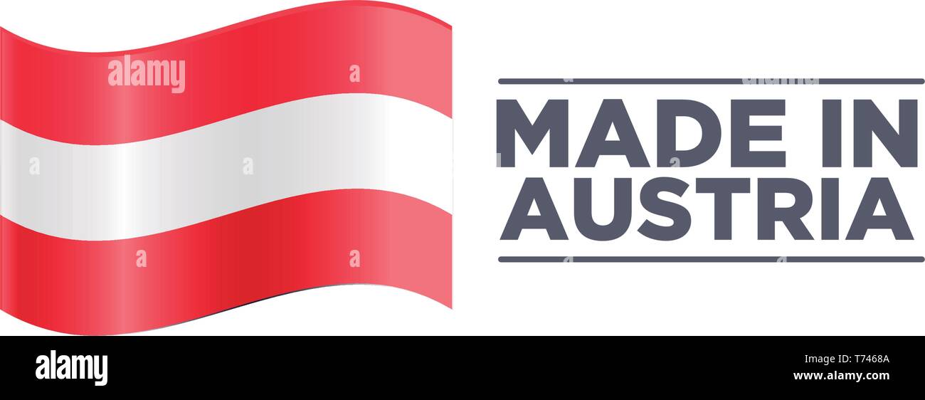 MADE IN AUSTRIA Stock Vector Image & Art - Alamy
