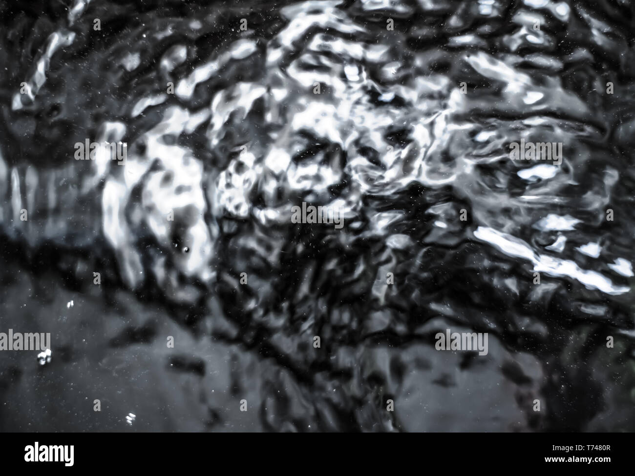 Futuristic design, materials and science concept - Silver metallic ...