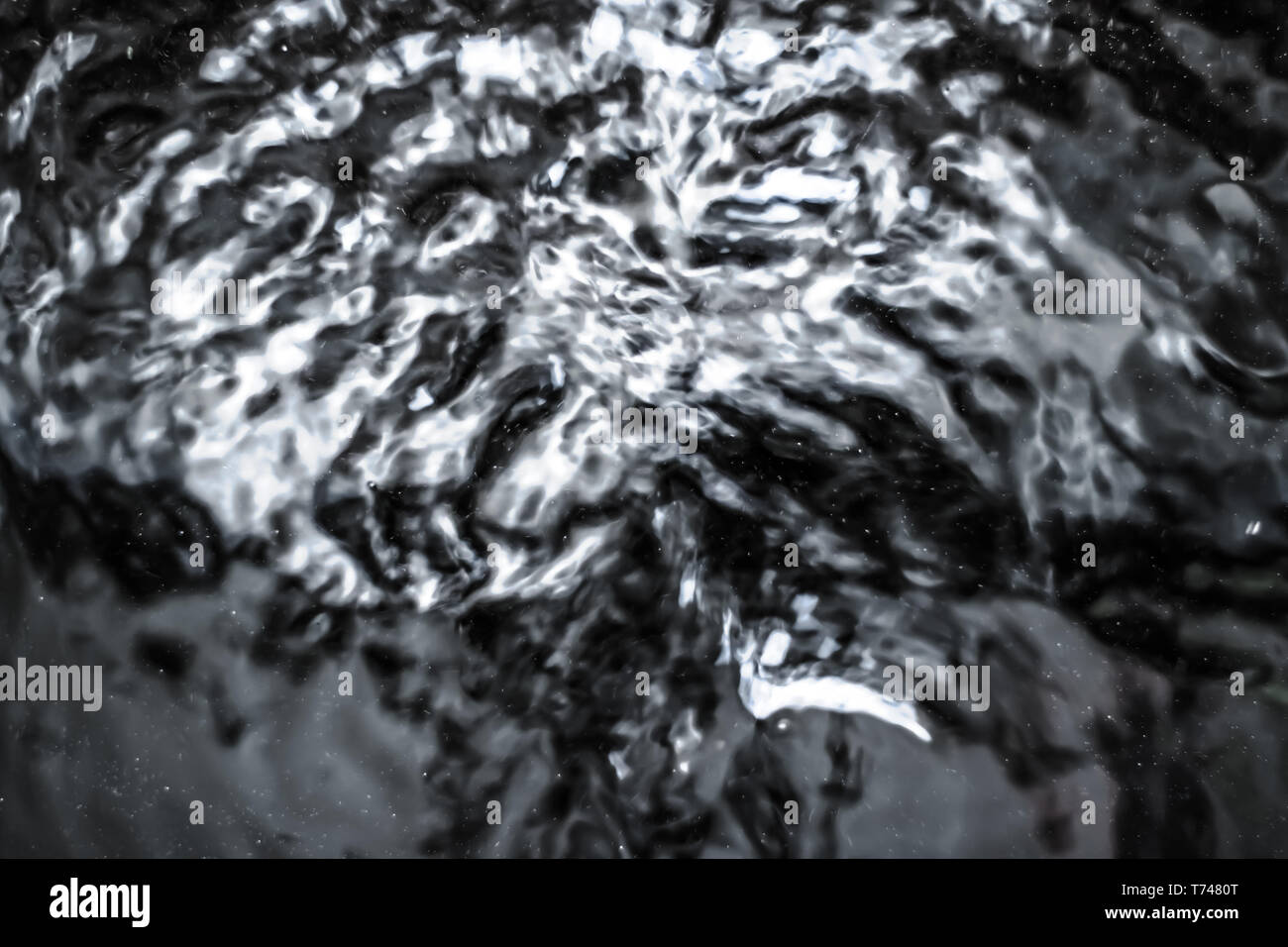 Futuristic design, materials and science concept - Silver metallic ...