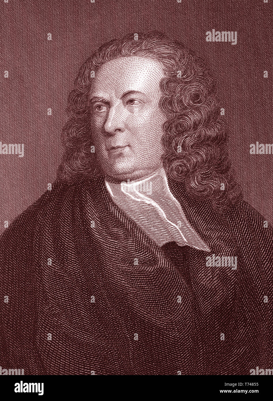 EDWARD YOUNG (1683-1765) English poet and philosopher Stock Photo - Alamy