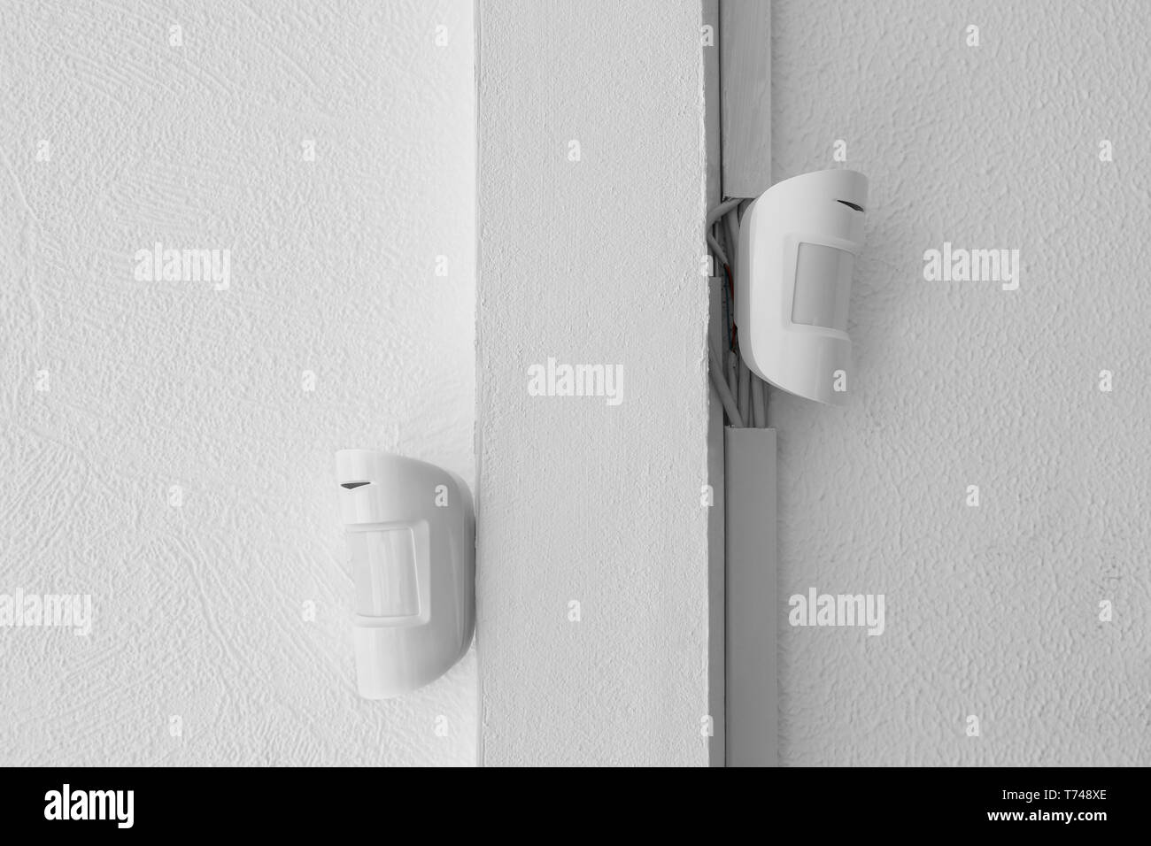 Motion sensors Black and White Stock Photos & Images - Alamy