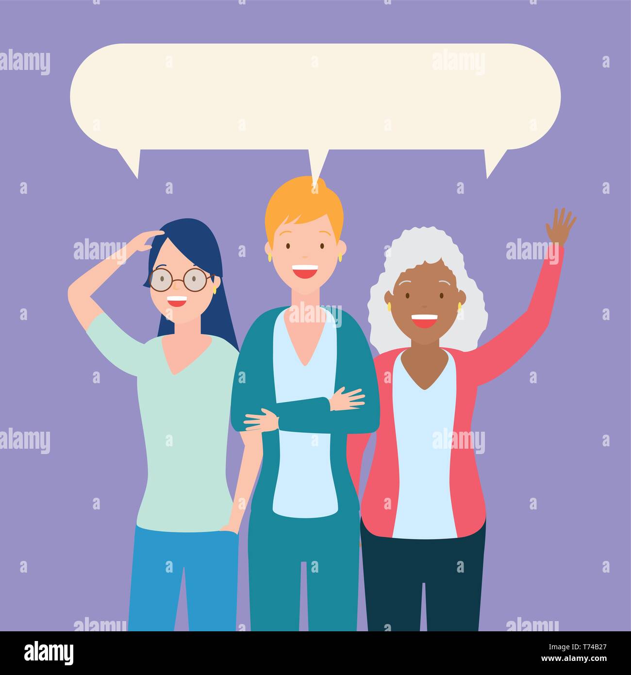 diversity woman people Stock Vector Image & Art - Alamy