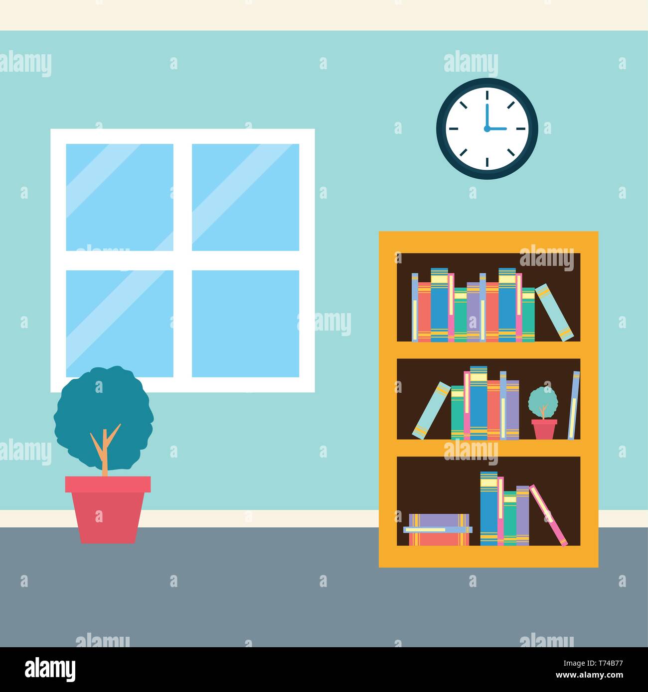 office workplace background Stock Vector Image & Art - Alamy
