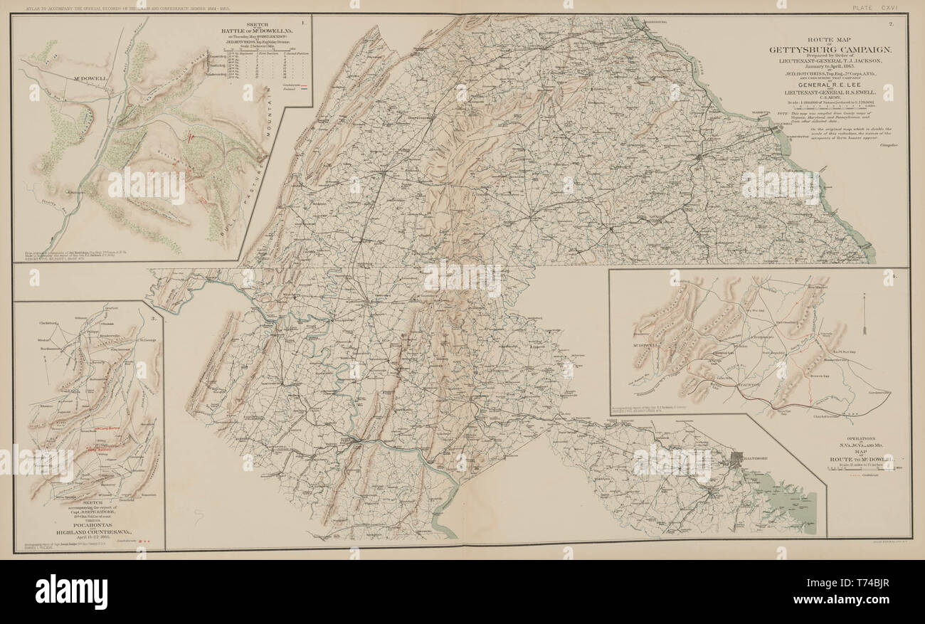 Gettysburg campaign hi-res stock photography and images - Alamy