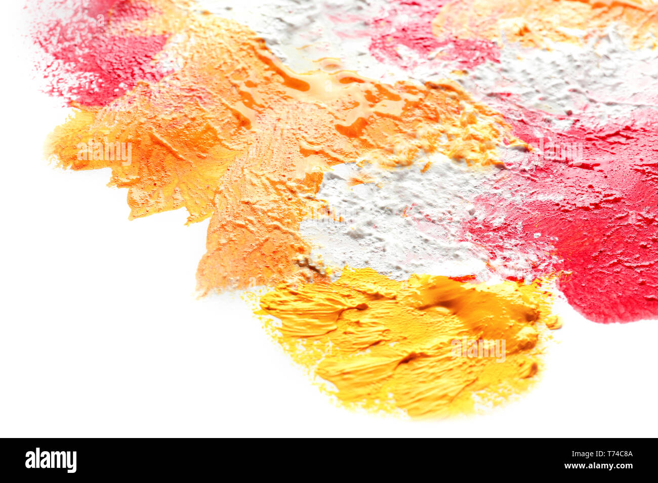 Oil painted texture Stock Photo - Alamy