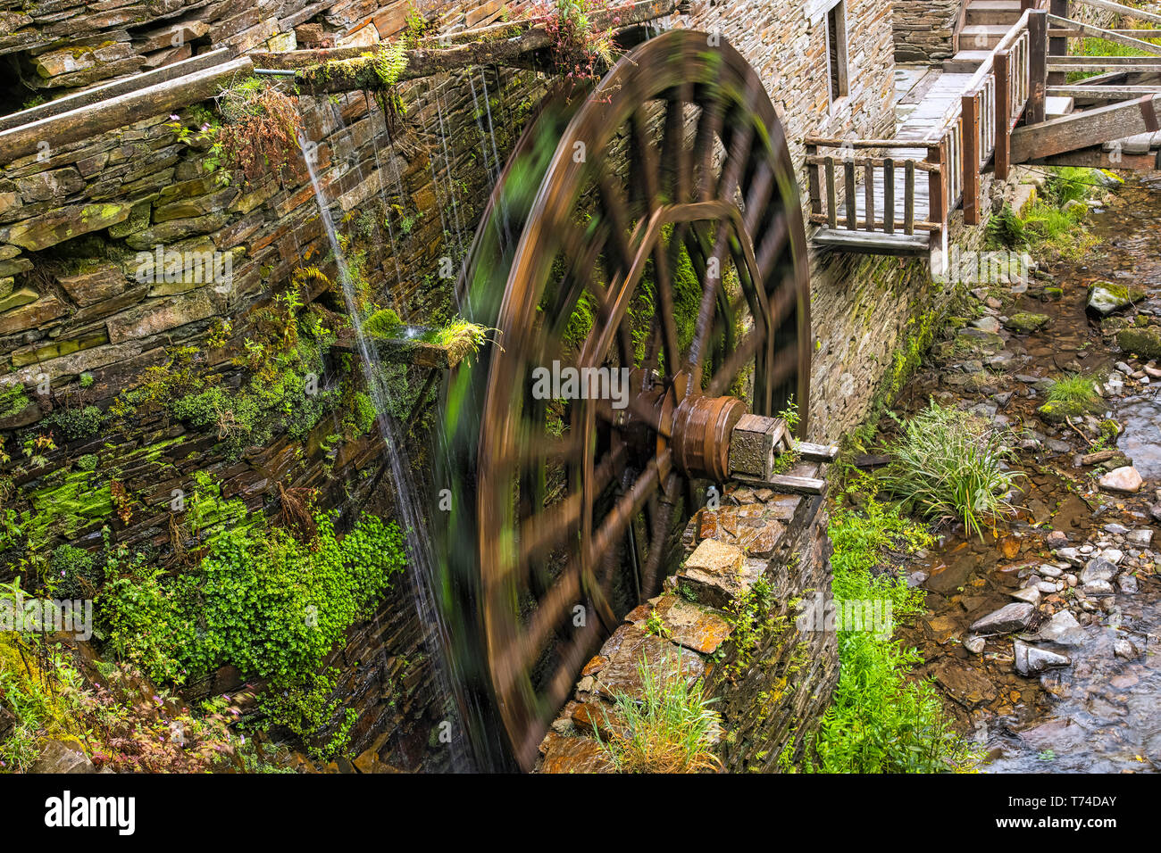 Hydropower water wheel hi-res stock photography and images - Alamy