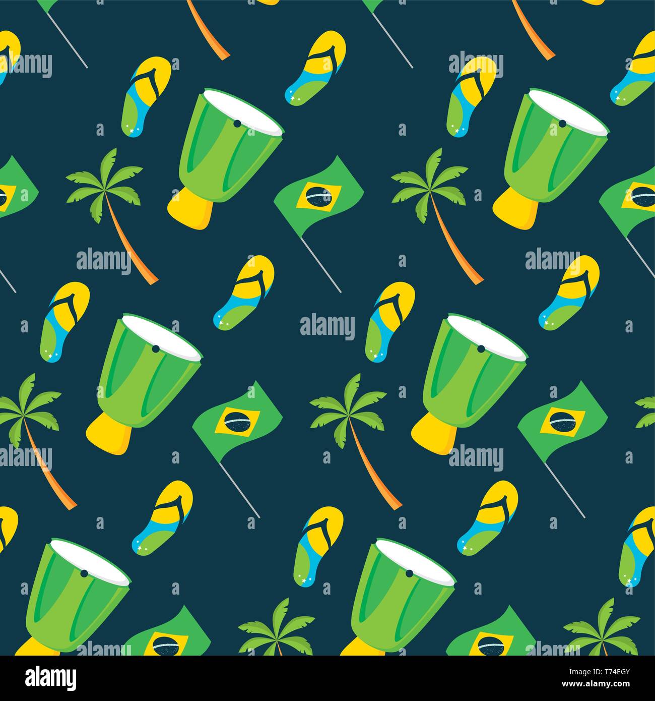 Production of brazil Stock Vector Images - Alamy