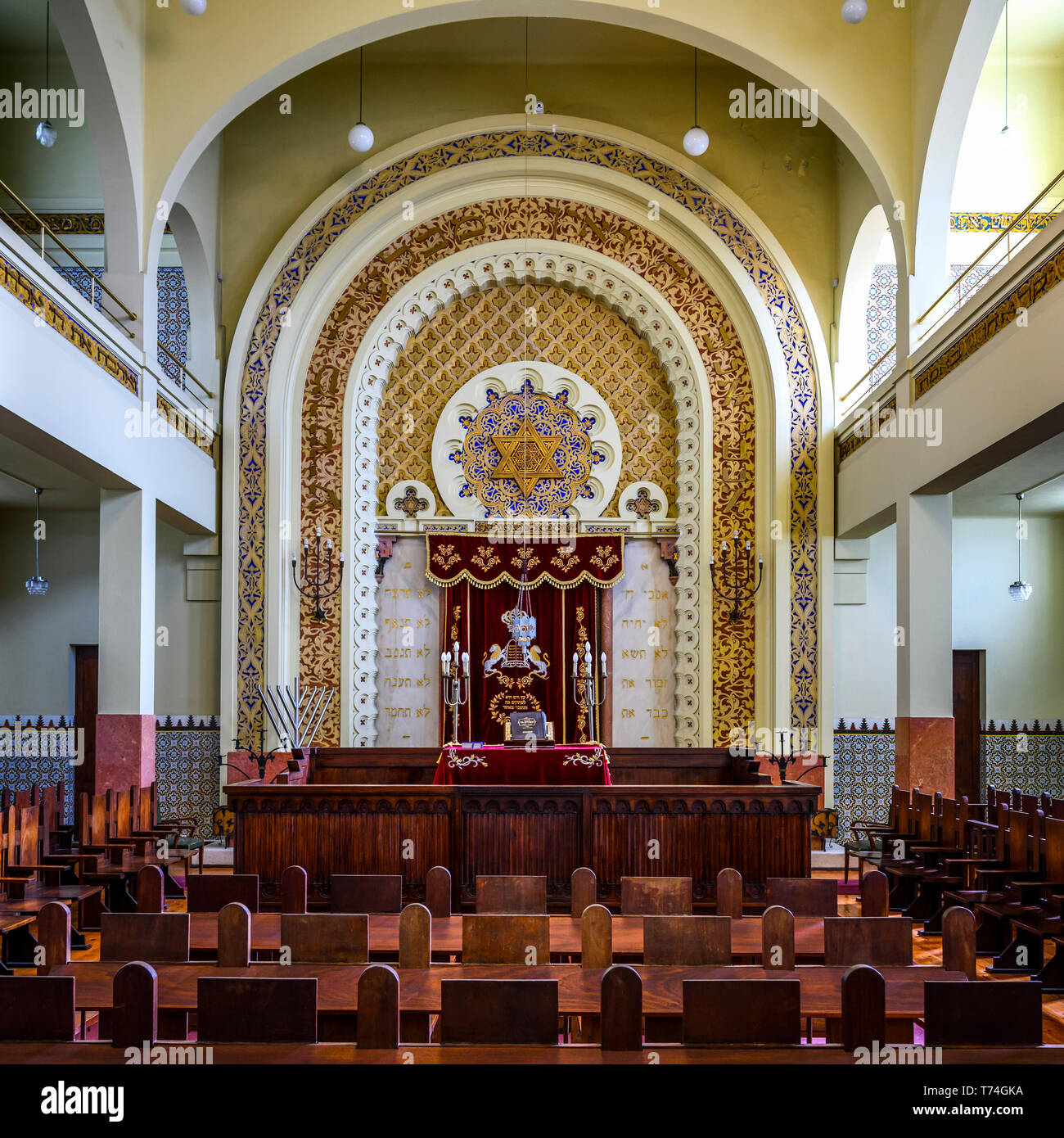 Kadoorie Mekor Haim Synagogue, the largest Synagogue in the Iberian ...