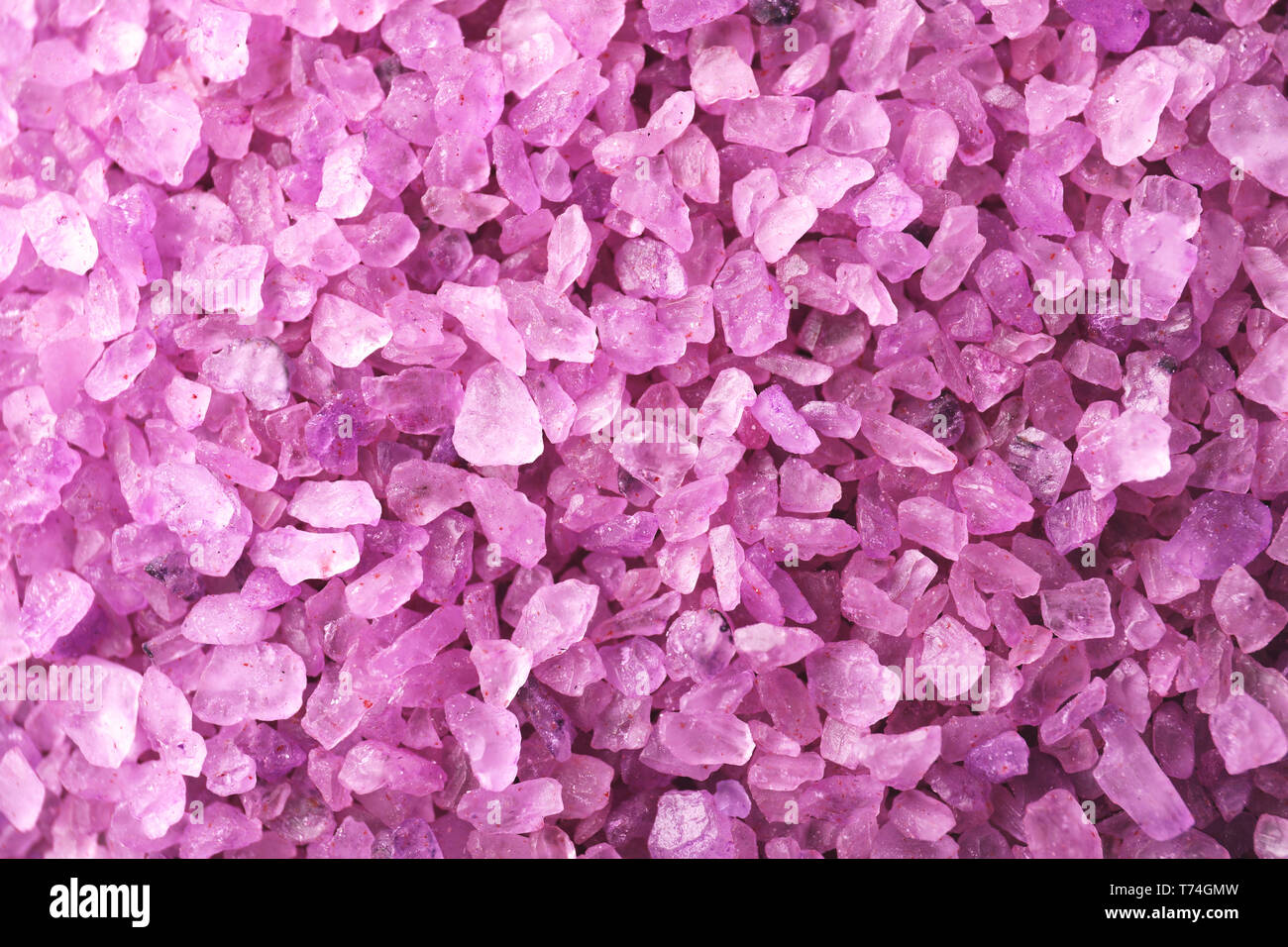 Texture of purple sea salt, closeup Stock Photo - Alamy