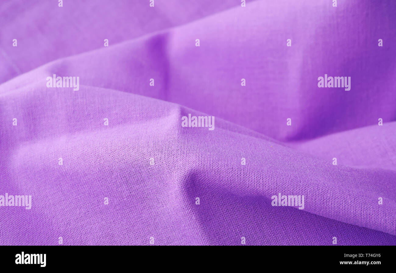 Texture of lilac fabric, closeup Stock Photo - Alamy