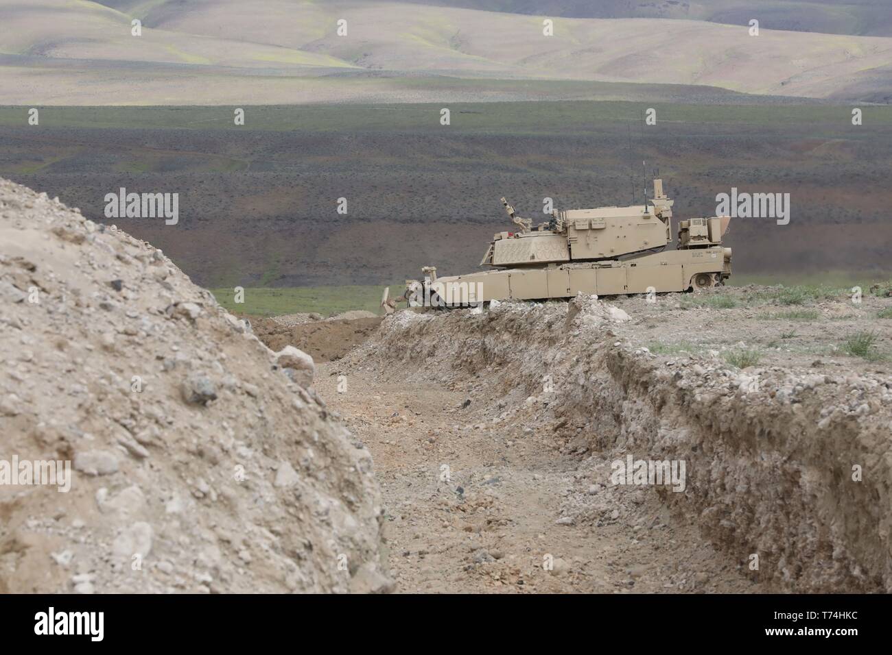 Anti tank ditch hi-res stock photography and images - Alamy