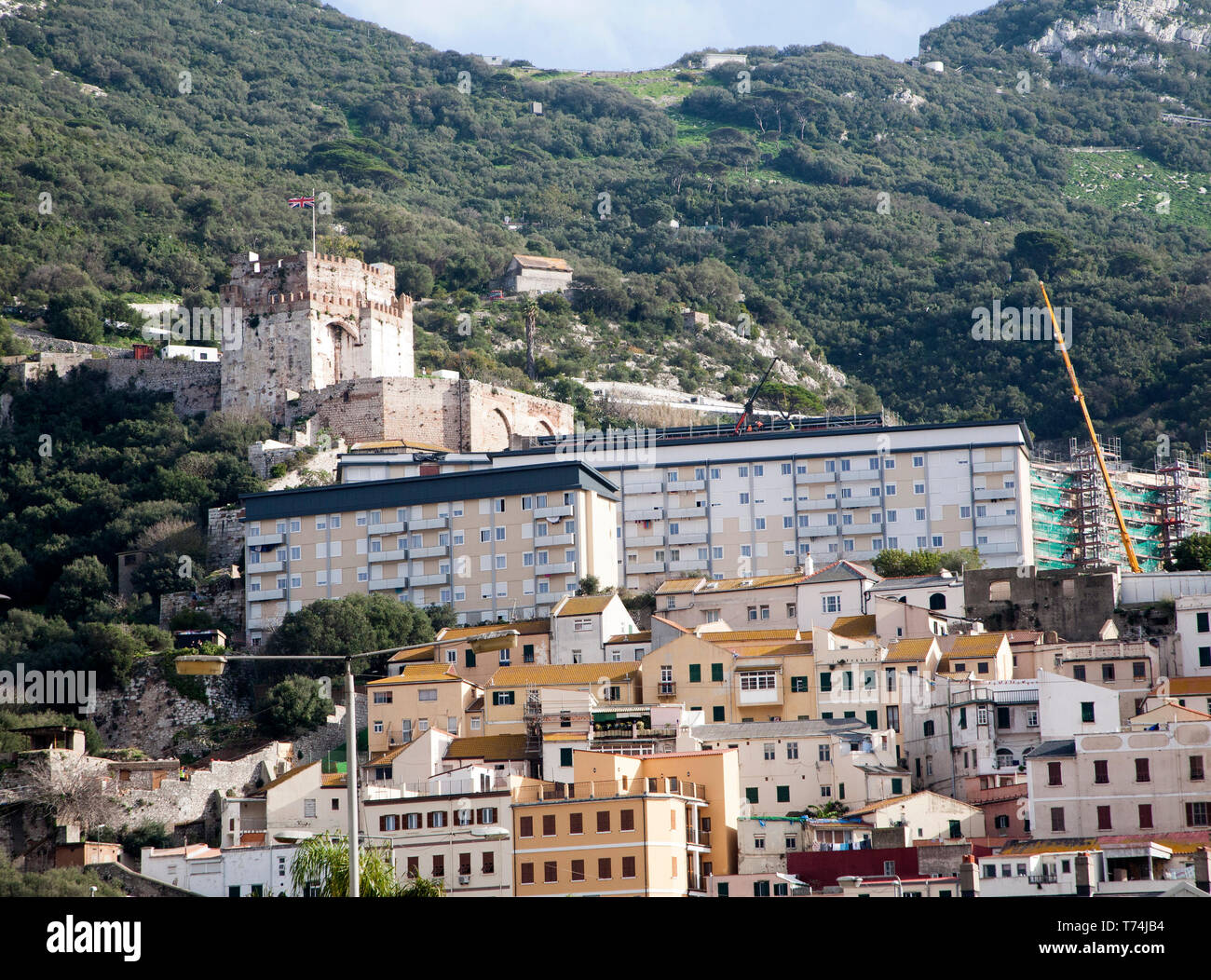 Moorish castle gibraltar hi-res stock photography and images - Alamy
