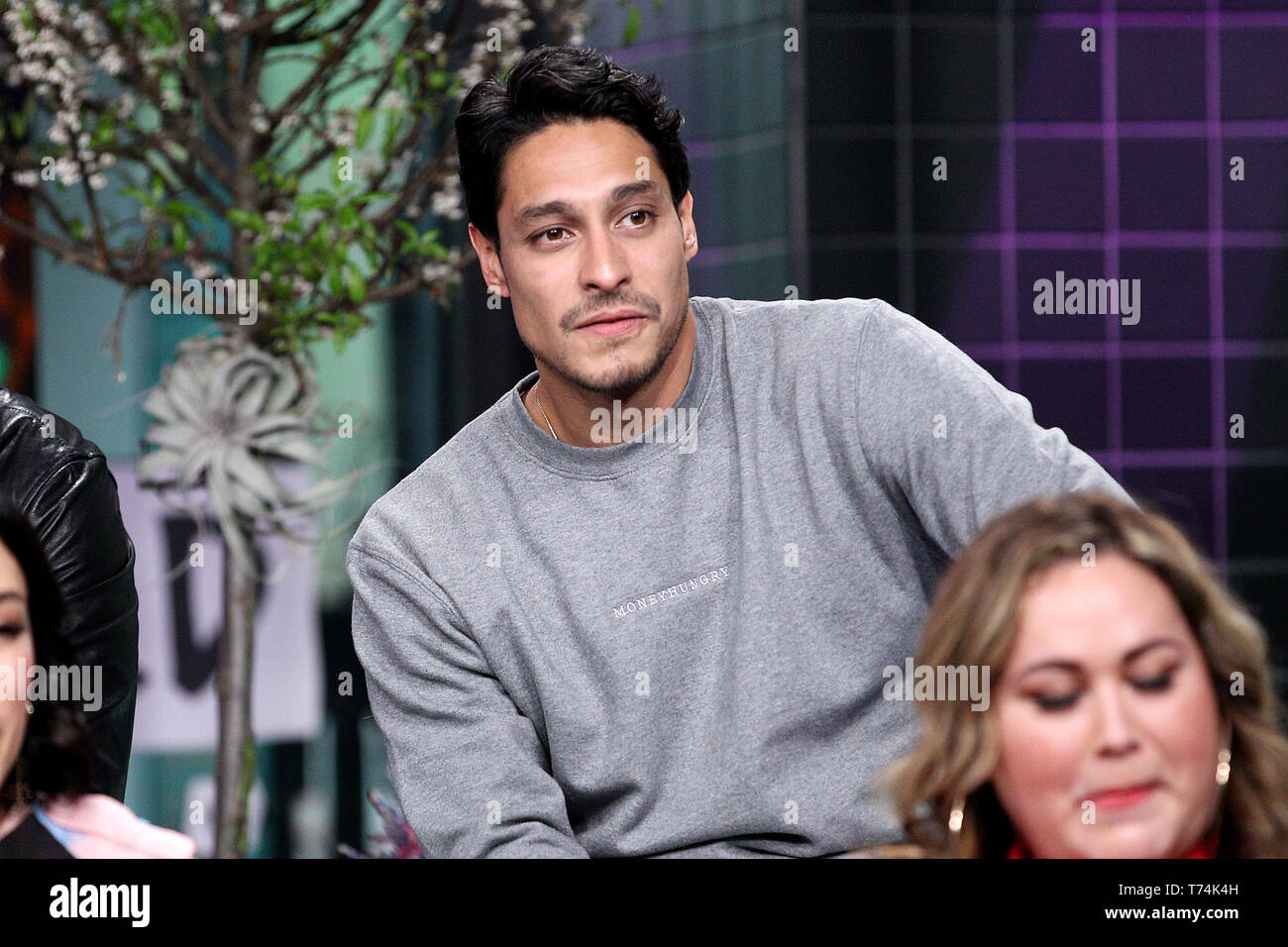 New York, USA. 3 May, 2019. Carlos Miranda at the BUILD Series with ...