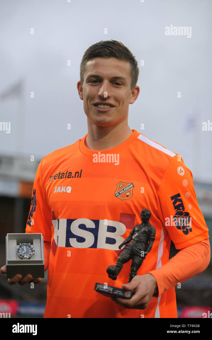 VOLENDAM , 03-05-2019 , Football , Kras Stadion , season 2018 / 2019 ...