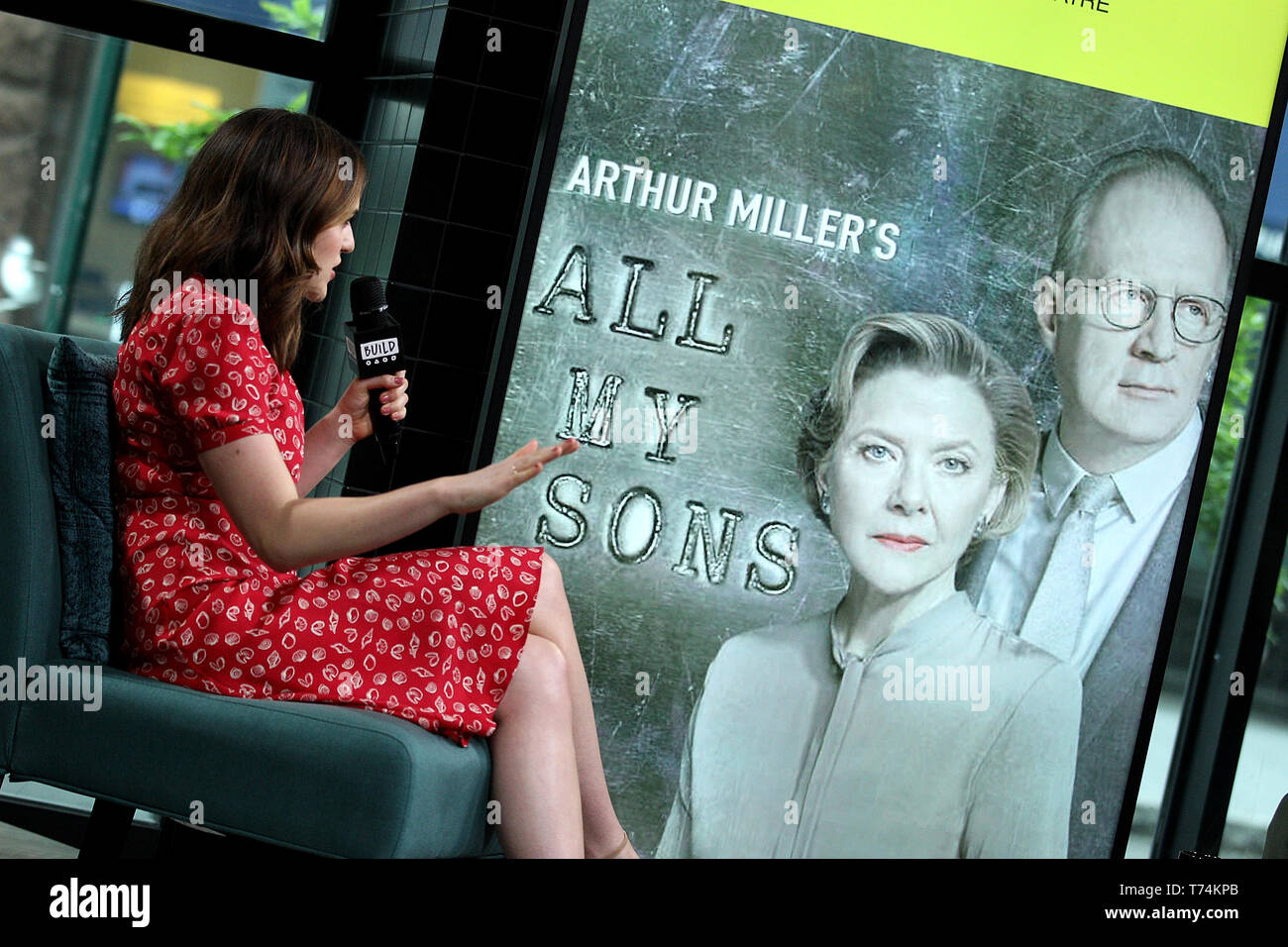 New York, USA. 3 May, 2019. Francesca Carpanini at the BUILD Series ...