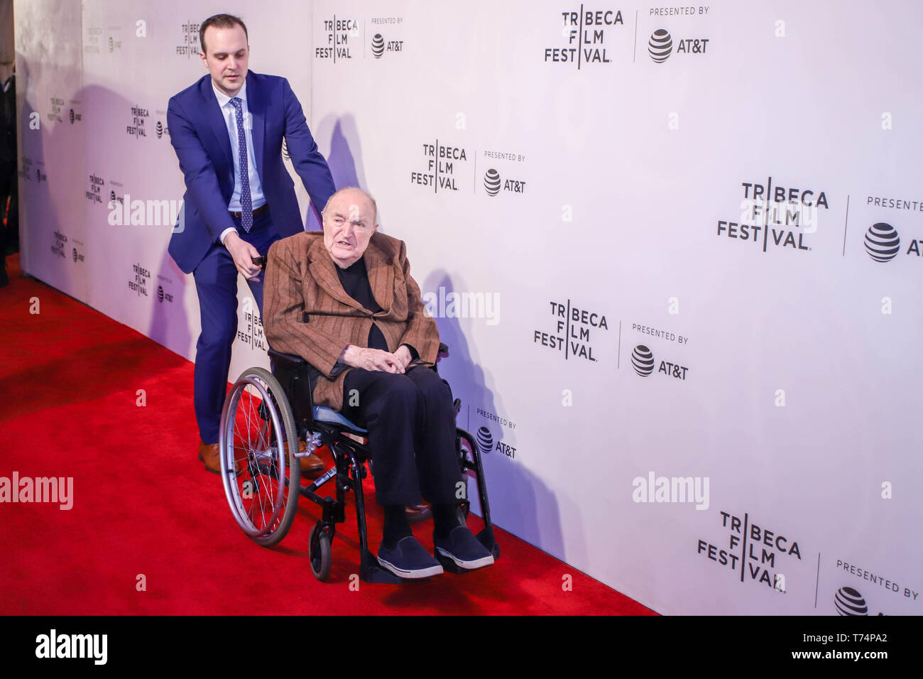 New York, New York, USA. 3rd May, 2019. Billy Lyons and Wynn Handman ...