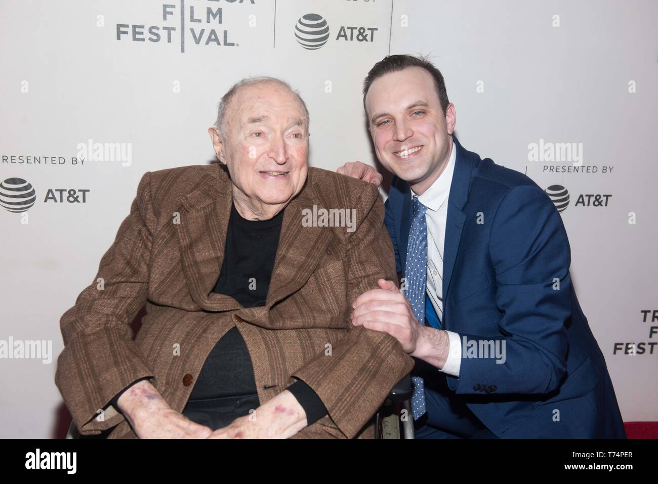New York, New York, USA. 03rd May, 2019. Wynn Handman and Billy Lyons ...