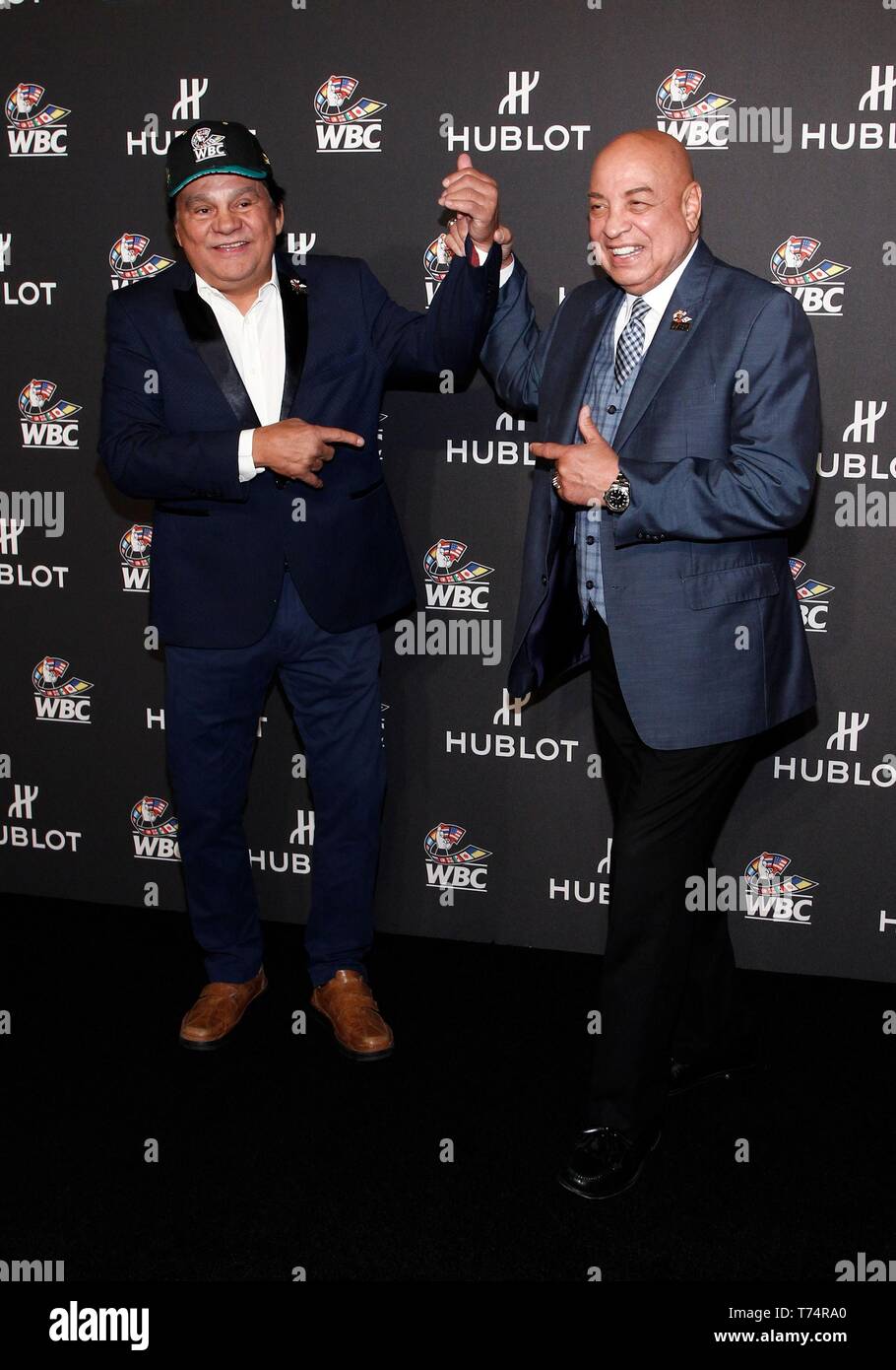 Las Vegas, NV, USA. 3rd May, 2019. Roberto Duran, Joe Cortez at ...