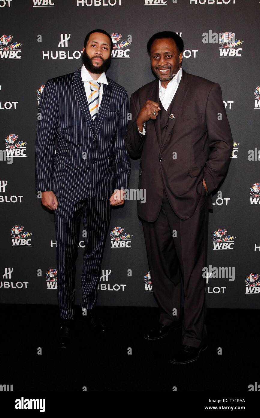 Las Vegas, NV, USA. 3rd May, 2019. Guest, Thomas Hearns at arrivals for ...