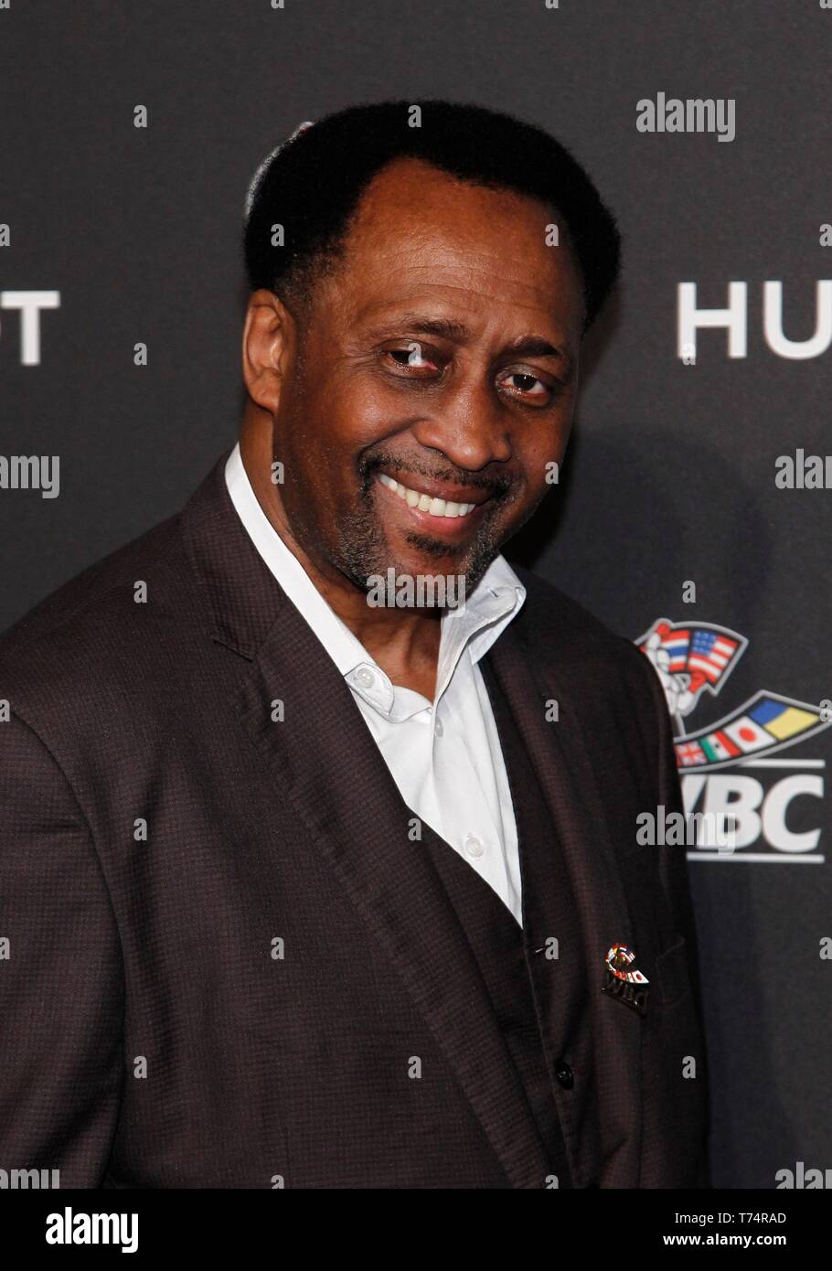 Las Vegas, NV, USA. 3rd May, 2019. Thomas Hearns at arrivals for Hublot ...