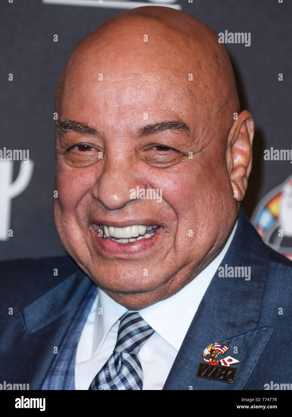 LAS VEGAS, NEVADA, USA - MAY 03: Joe Cortez arrives at the Hublot x WBC ...