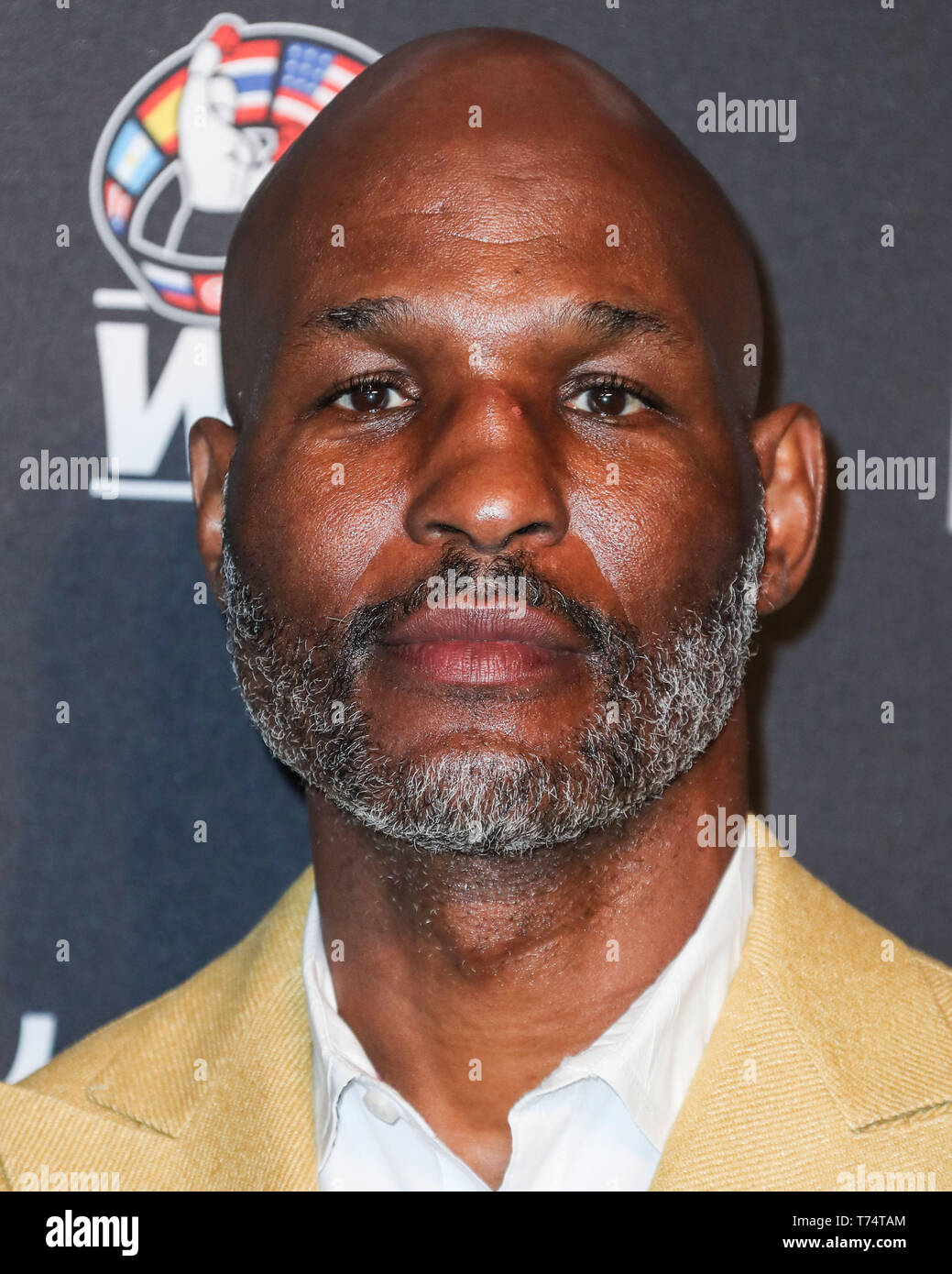 LAS VEGAS, NEVADA, USA - MAY 03: Bernard Hopkins arrives at the Hublot ...