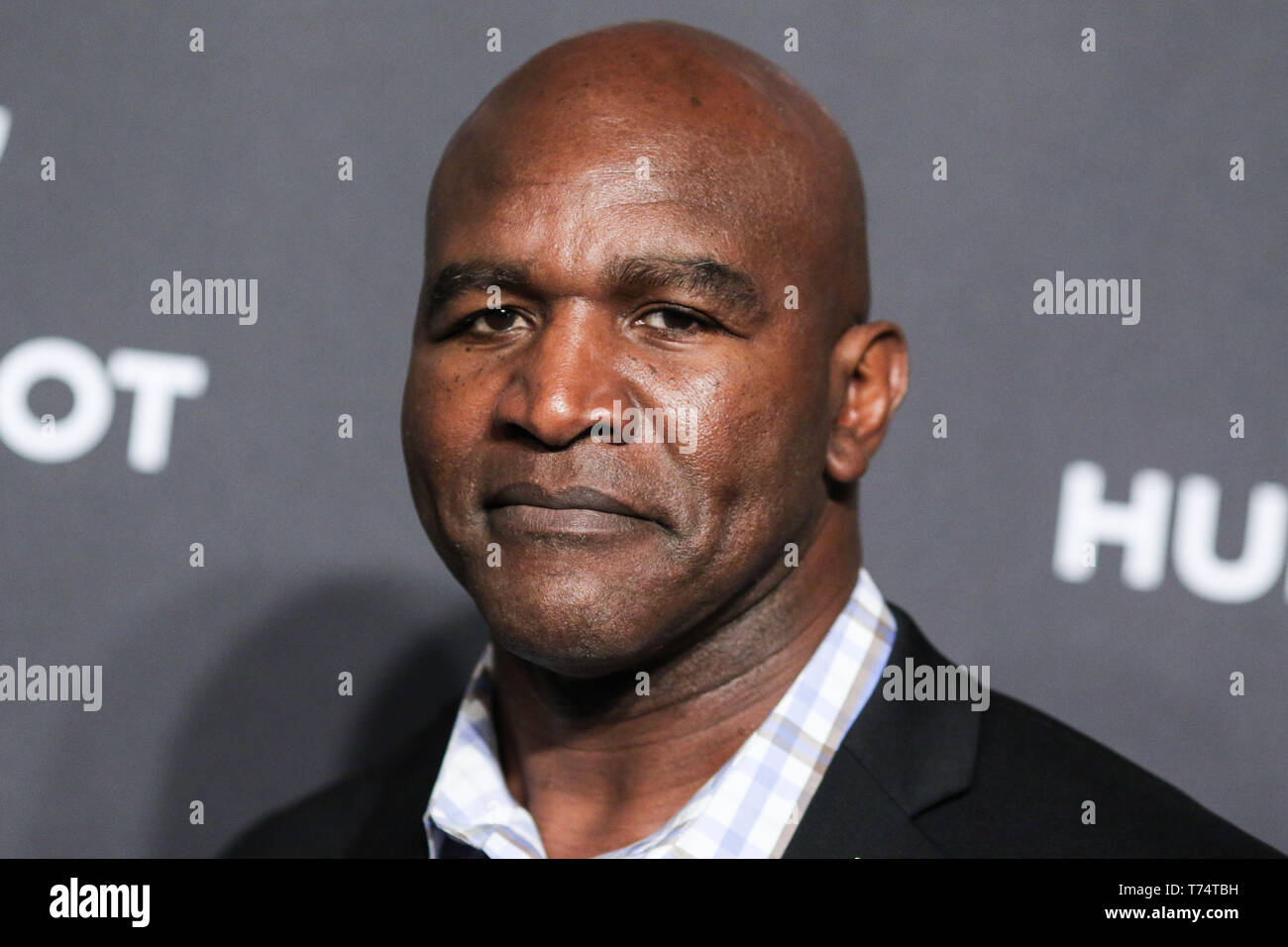 LAS VEGAS, NEVADA, USA - MAY 03: Evander Holyfield arrives at the ...